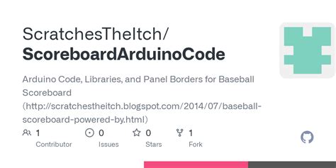 Github Scratchestheitchscoreboardarduinocode Arduino Code