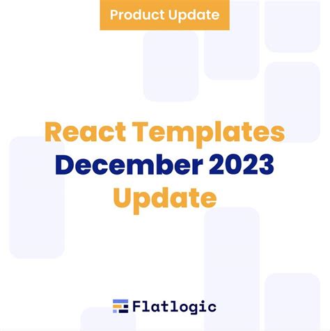 Flatlogic On Linkedin React Templates December 2023 Update Flatlogic