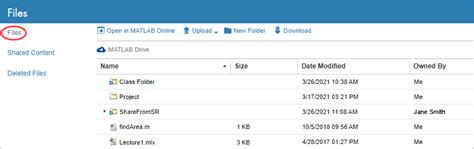 Share Folders Using MATLAB Drive MATLAB Simulink
