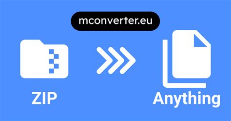 Convert ZIP Free Online Archive And Compression Converter MConverter