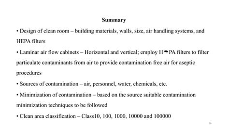 Designing Of Aseptic Area And Clean Area Classification Pptx