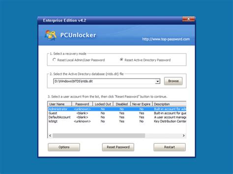 Reset Administrator Password In Windows Server 2016 Password Recovery