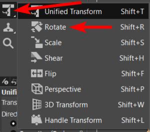 How To Rotate Text In GIMP Imagy