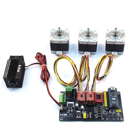 Cnc Router 3 Axis Stepper Motor Driver Controller Main Board Usb For Diy Laser Engrave Machine