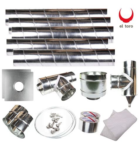 엘토로스파이럴연통02 세트 125mm 난로 연통 부자재 티몬