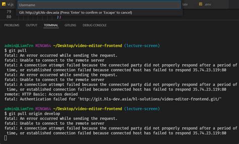 GITLAB Pull And Push Code Requiring My Gitlab Account Stack Overflow