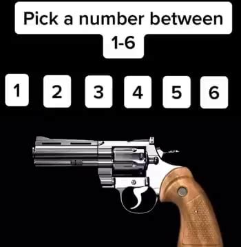 Pick Number Between 1 6 IFunny Brazil