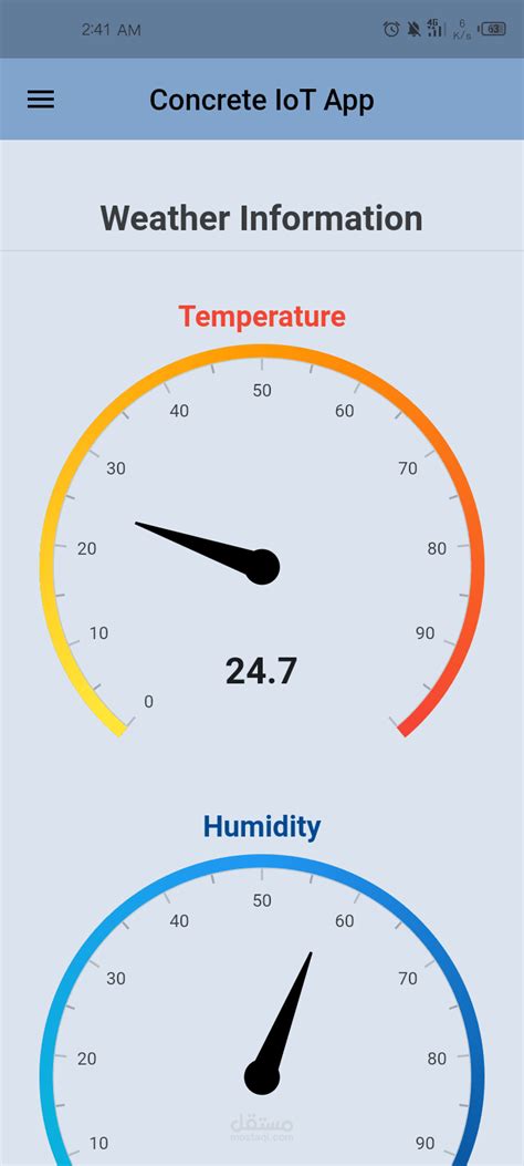 IoT System C Golang Flutter مستقل