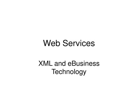 ppt web services powerpoint presentation free download id 555575