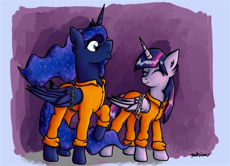 654495 Safe Artistkatrina Mae Characterprincess Luna Character