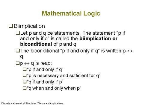 Logic Learning Objectives Q Learn About Statements Propositions