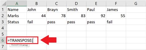How To Make Horizontal Data Vertical In Excel Spreadcheaters