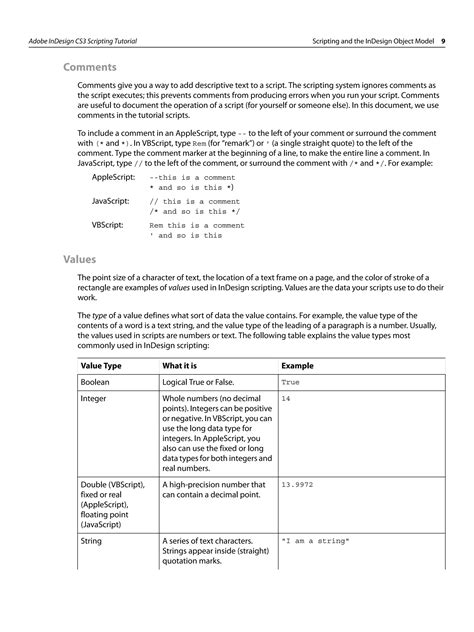 indesign cs3 scripting tutorial pdf