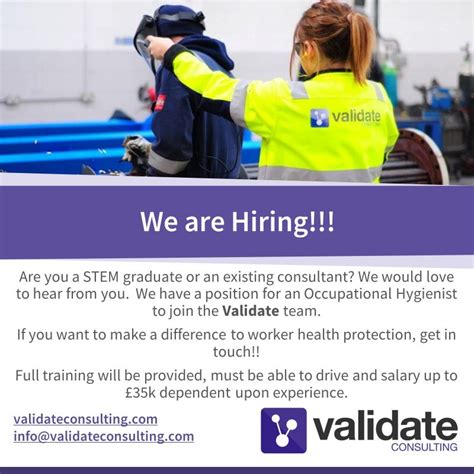 Validate Consulting Ltd On Linkedin ⌨ We Are Hiring For A New