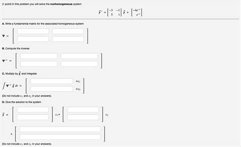 Solved 1 ﻿point In ﻿this Problem You Will Solve The