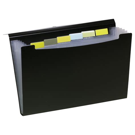 Eco Eco A Recycled Pocket Black Expanding File Uk Stock