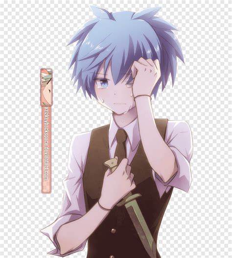 Nagisa Shiota Anime Assassination Classroom Art Anime Purple Black