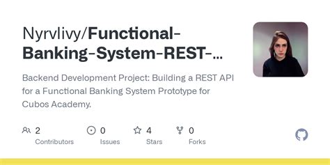 GitHub Nyrvlivy Functional Banking System REST API Backend Development Project Building A