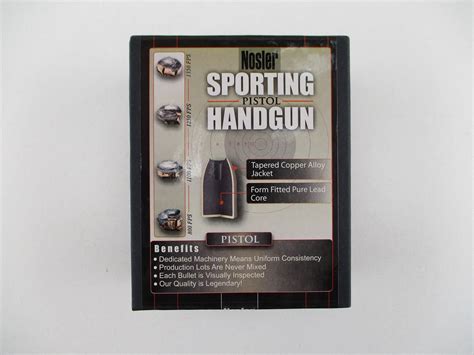 Nosler 10mm Caliber Bullets Switzers Auction And Appraisal Service