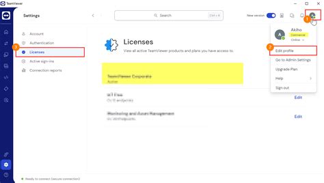 How To Active The License Teamviewer Support