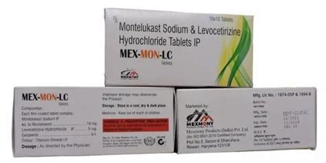 Mex Mon Lc Tab Packaging Size 10 10 Tablets At ₹ 95 Box In Rewari Id 2855666890412