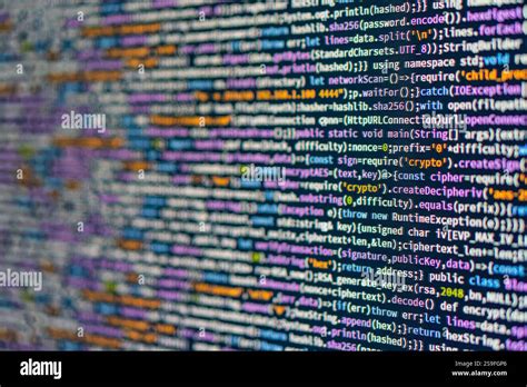 Close Up Image Of A Python Code On A Computer Screen Showcasing Its