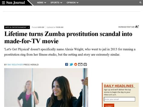 Lifetime Turns Zumba Prostitution Scandal Into Made For Tv Movie Le