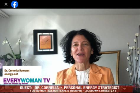 Speaker Cornelia Kawann Best Selling Author Award Wining Personal