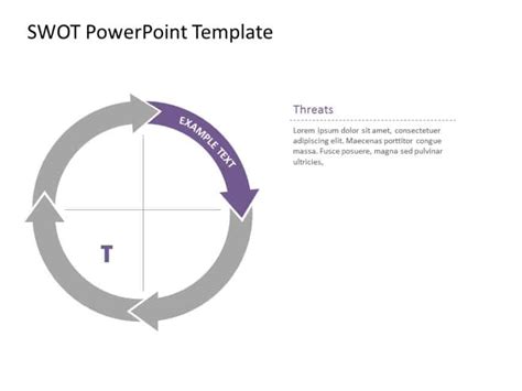 SWOT Analysis Animation PowerPoint Template SlideUpLift
