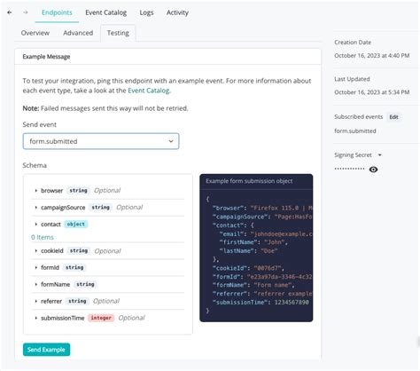 Form Submission Webhook Act On Connect Home