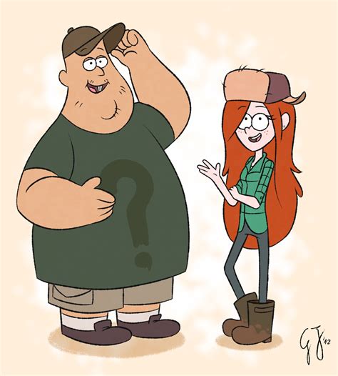 Gravity Falls Soos And Wendy By Glancojusticar On Deviantart