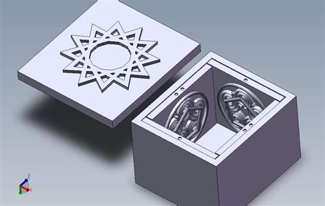 潘多拉魔盒solidworks 2010模型图纸下载 懒石网