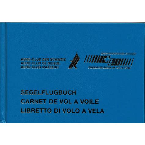 Carnet de Vol a voile, 31.85 CHF