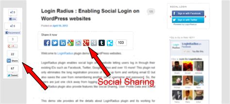 Best Social Sharing Widgets For Wordpress Tutorialchip