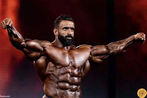 فرارو عکس‌ دیدار هادی چوپان با بدنساز معروف آمریکایی