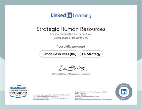 Larry Curry Mba Ms Eng Mgmt On Linkedin Certificate Of Completion