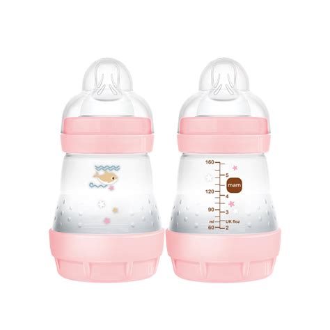 Mam Easy Start Anti Colic Bottle 5 Oz Girl 2 Pack