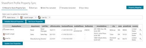 spfx sharepoint user profile property sync knowledge share
