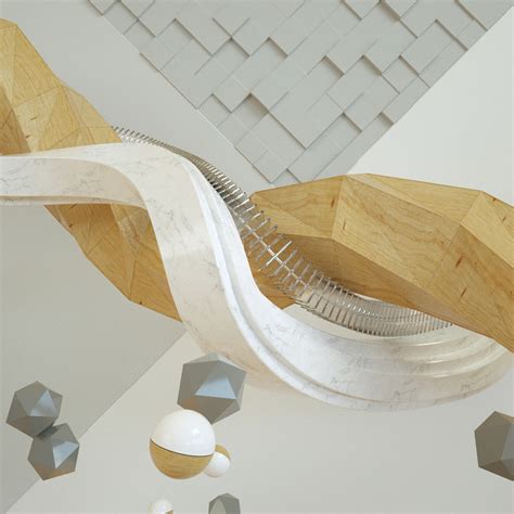 dubai design week parametric surfaces on behance