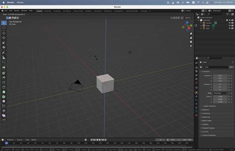unable to scale down flatten the cube in edit mode i can scale on x