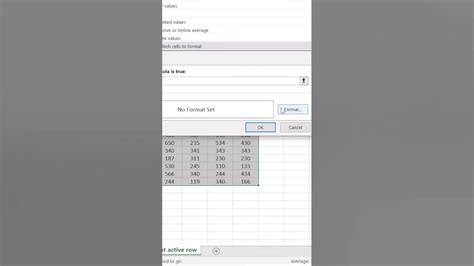 How To Use Conditional Formatting With Vba To Highlight Active Row In