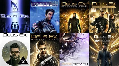 Evolution Of Deus Ex Games 2000 2017 Youtube