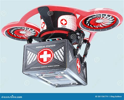 3d Design Concept Isometric Drones Flying Quadcopters With Remote Controls Remote Controlled