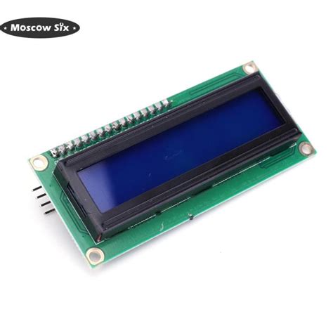 Lcd1602 Blue Backlight Module Iic I2c Interface Yellow Green Backlight