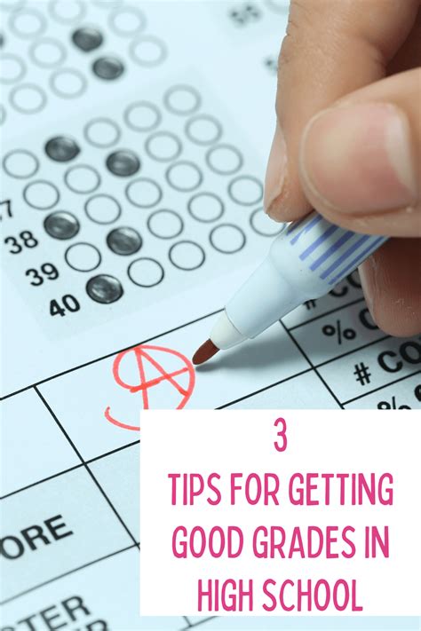 Getting Good Grades In School