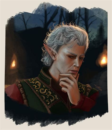 Baldurs Gate 3 Astarion Fanart Baldurs Gate Gate Fan Art