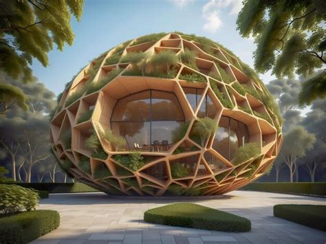 Premium Photo Bird Nest Building Concept Architecture