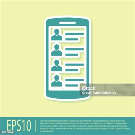 노란색 배경에 고립 된 화면 아이콘에 연락처와 녹색 스마트 폰 수신 전화 전화 화면에 사람들 연락처를 호출 합니다 평면