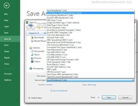 How To Save Workbooks That Contain Macros