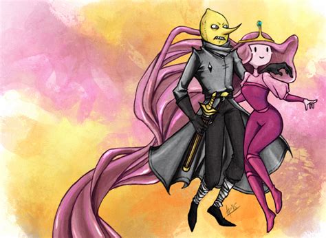 At Art Earl Of Lemongrab лемонхват Princess Bubblegum Бубльгум